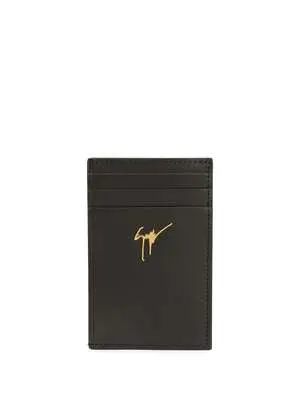 GIUSEPPE ZANOTTI Albert Card Holder - Black