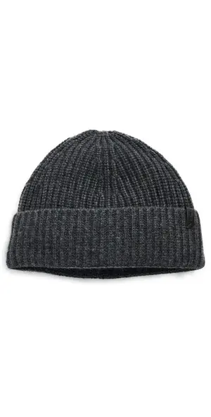 Vince Cashmere Blend Shaker Stitch Beanie One-color