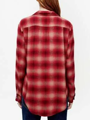 RE/DONE Plaid Button-up Shirt