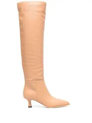 3JUIN Pointed-toe Knee-high Boots