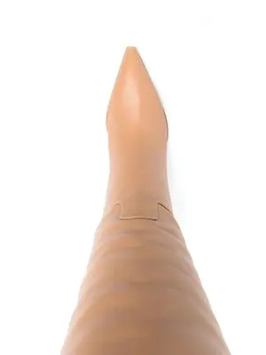 3JUIN Pointed-toe Knee-high Boots