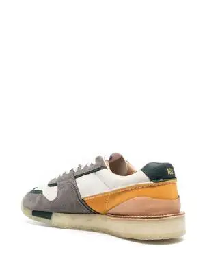 Clarks Panelled Suede Sneakers
