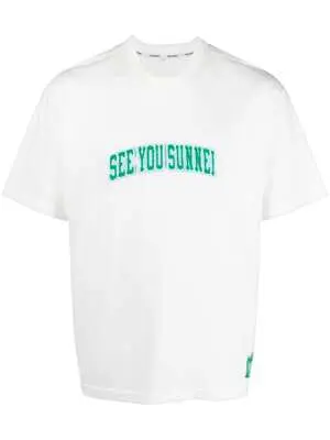 Sunnei Logo-patch Short-sleeved T-shirt