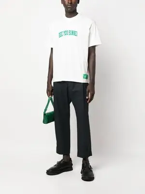 Sunnei Logo-patch Short-sleeved T-shirt
