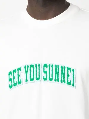 Sunnei Logo-patch Short-sleeved T-shirt