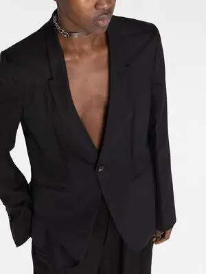 Rick Owens Single-breasted Blazer