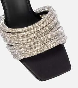 Simkhai Lena Crystal-embellished High Heel Sandals - Multicoloured