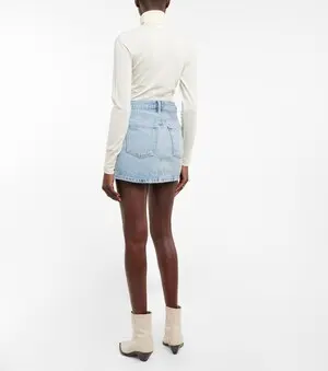 AGOLDE Liv Denim Mini Skirt