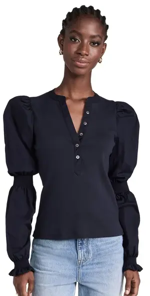 Veronica Beard Round Neck Blouses
