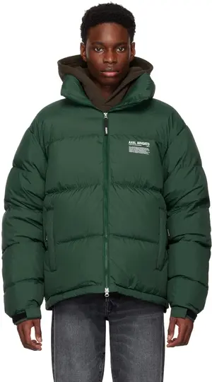 Axel Arigato Axel Arigato Green Observer Down Jacket - College Green
