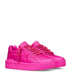Valentino Garavani Leather One Stud Xl Sneakers