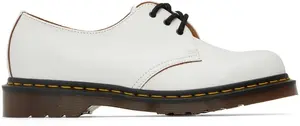Dr. Martens Dr. Martens White 'Made In England' 1461 Vintage Oxfords White Quilon