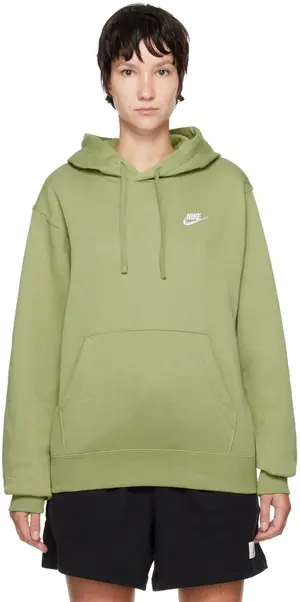 Nike Nike Green Sportswear Club Hoodie - Alligator/alligator/
