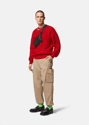 Versace La Greca Knit Sweater