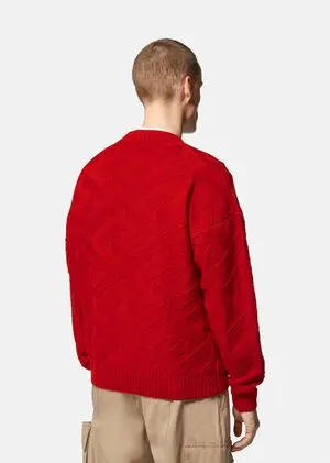 Versace La Greca Knit Sweater