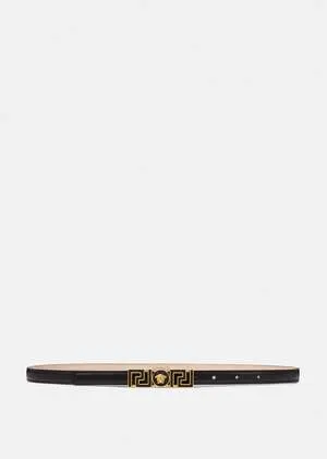 Versace Greca Goddess Leather Belt