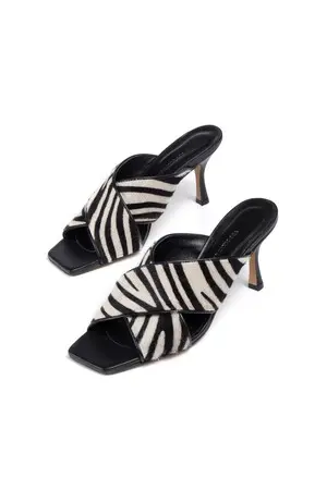 BROOKLYN BANDIT Romi Zebra Sandals