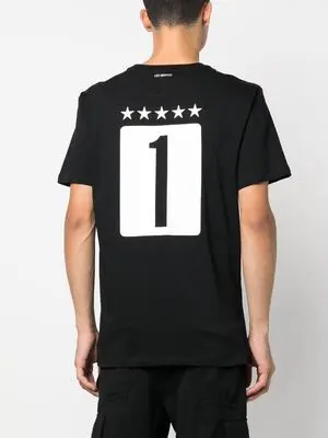 LES HOMMES Logo Print T-shirt
