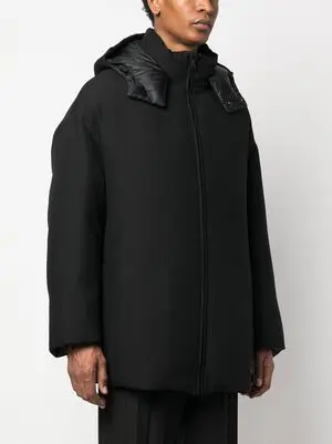 Valentino Garavani Zip-up Hooded Coat