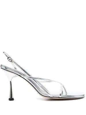 Studio Amelia Metallic Sandals For Women