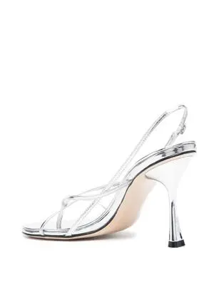 Studio Amelia 95mm Metallic Sandals