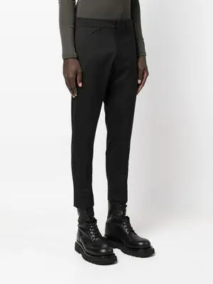 LOW BRAND Straight-leg Trousers - Black