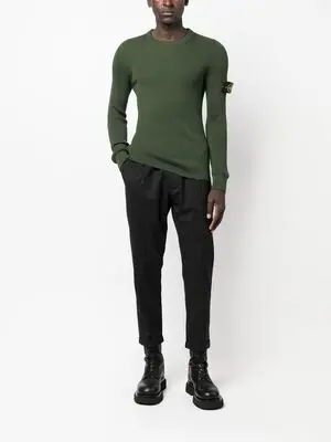 LOW BRAND Straight-leg Trousers - Black