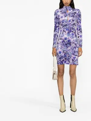 Isabel Marant Étoile Abstract-print Minidress