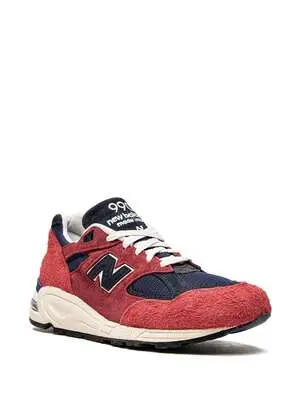 NEW BALANCE Made In Usa 990v2 Sneakers - Red