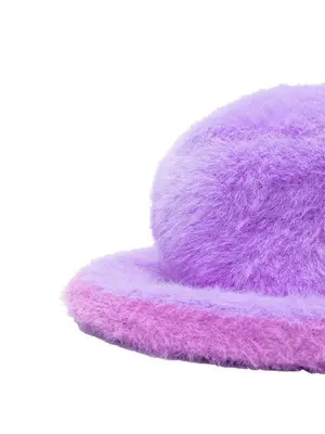 Jacquemus Le Bob Neve Bucket Hat - Purple