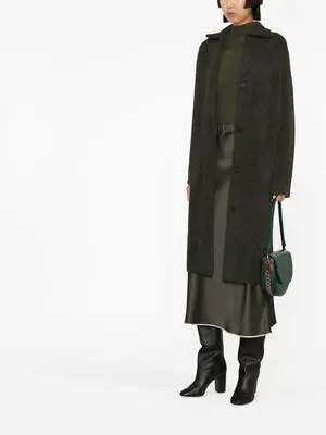Vince Single-breasted Cardigan Coat