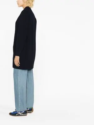 Vince Open-front Cashmere Cardigan - Blue