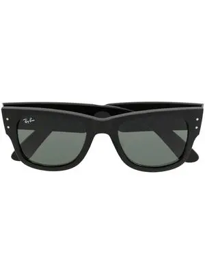 Ray-ban Logo-plaque Sunglasses - Black