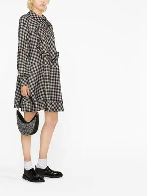 Kenzo Gingham-check Midi Dress