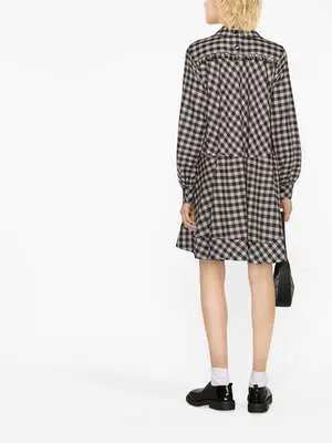 Kenzo Gingham-check Midi Dress