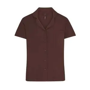 SKIMS Short Pajama Set | Red | 2xl | Soft Lounge Brown