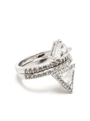 SWAROVSKI Ortyx Crystal Ring - Silver
