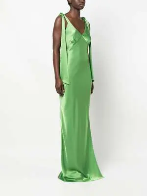 V:PM ATELIER Satin-finish Gown