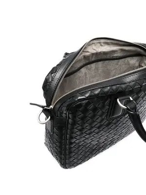 Officine Creative Armor Interwoven-design Zipped Briefcase