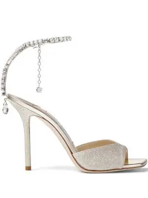 JIMMY CHOO 100mm Saeda Sandals