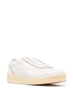 JIL SANDER Logo Low-top Sneakers - White