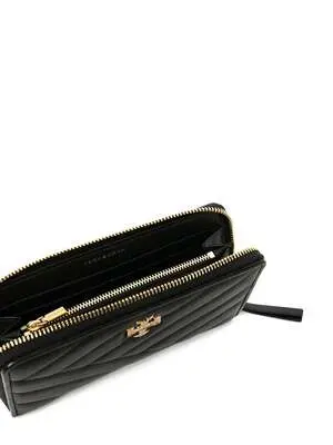 Tory Burch Kira Chevron Zipped Continental Wallet