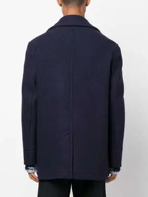 Marni Double-breasted Virgin Wool Coat