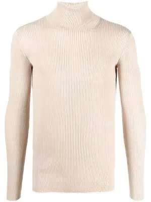Off-white Fine Knit Sweaters For Men