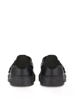 FERRAGAMO Low-top Leather Sneakers
