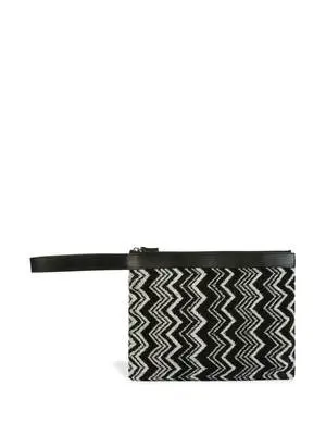 Missoni Keith Zigzag-pattern Pouch
