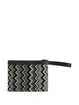 Missoni Keith Zigzag-pattern Pouch