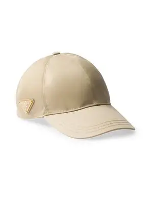 Prada Re-nylon Baseball Cap Beige