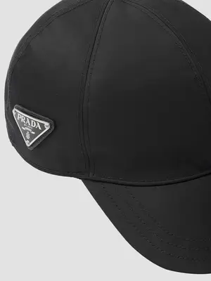 Prada Re-nylon Baseball Cap - Black