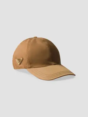 Prada Re-nylon Baseball Cap Brown